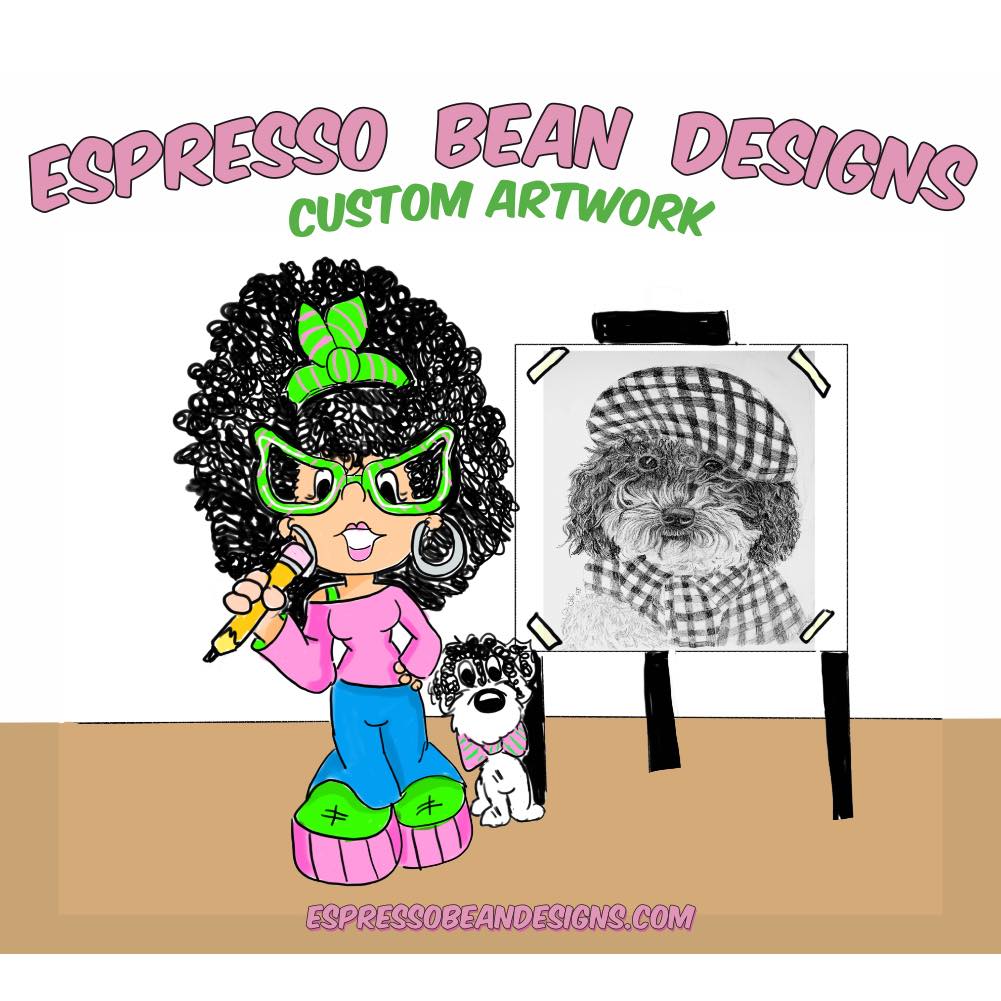 Custom Pencil Portraits – Espresso Bean Designs
